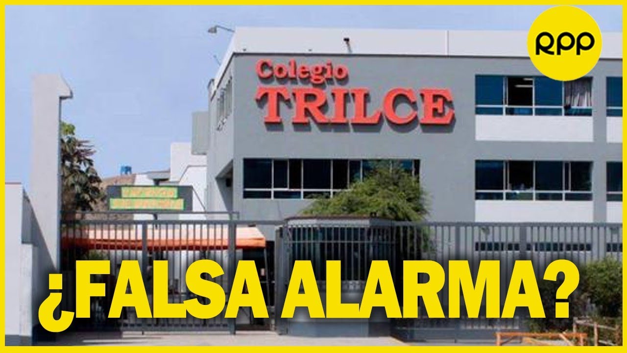 Los Olivos: descartan presencia de arma de fuego en colegio Trilce S.M ...