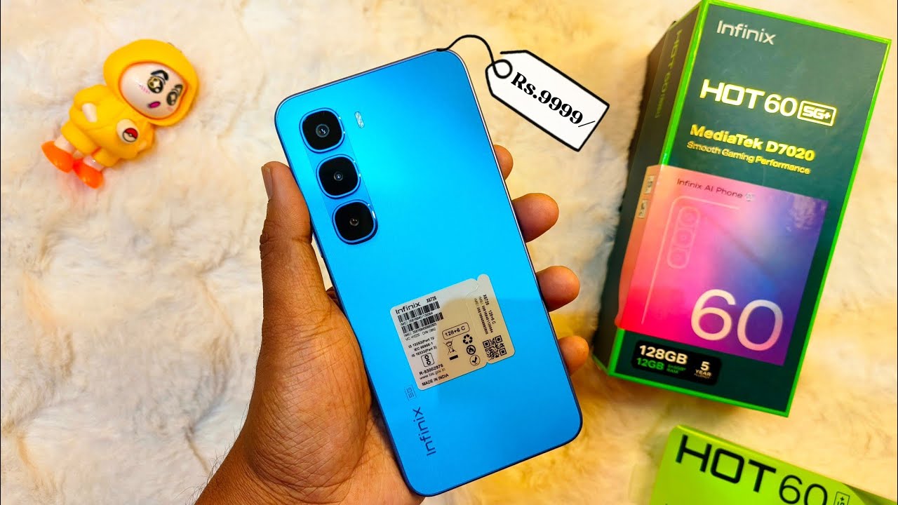 Infinix Hot 60 5G+ Full Unboxing & Review ⚡ Dimensity 7020 , 120Hz ...