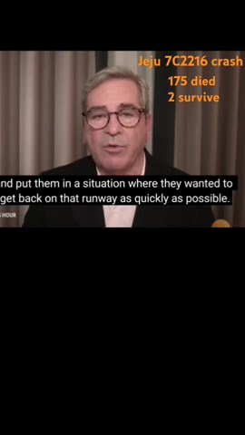 Jeju 7C2216 crash rip to them - YouTube