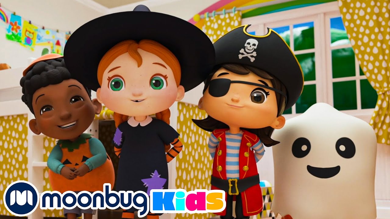 Spooky Monsters!! Baby Halloween Songs | Lellobee Nursery Rhymes ...