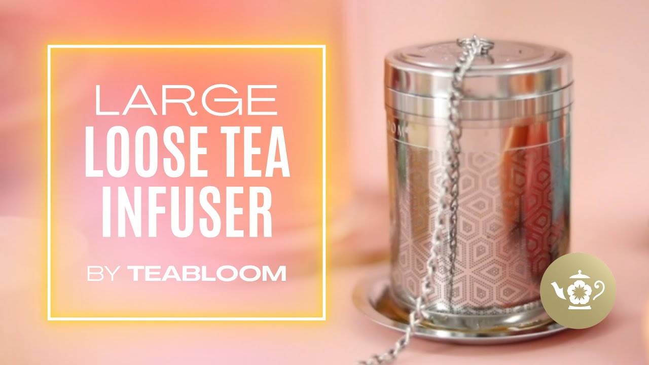 Teabloom Stainless Steel Tea Infuser: Your Perfect Tea Companion - YouTube