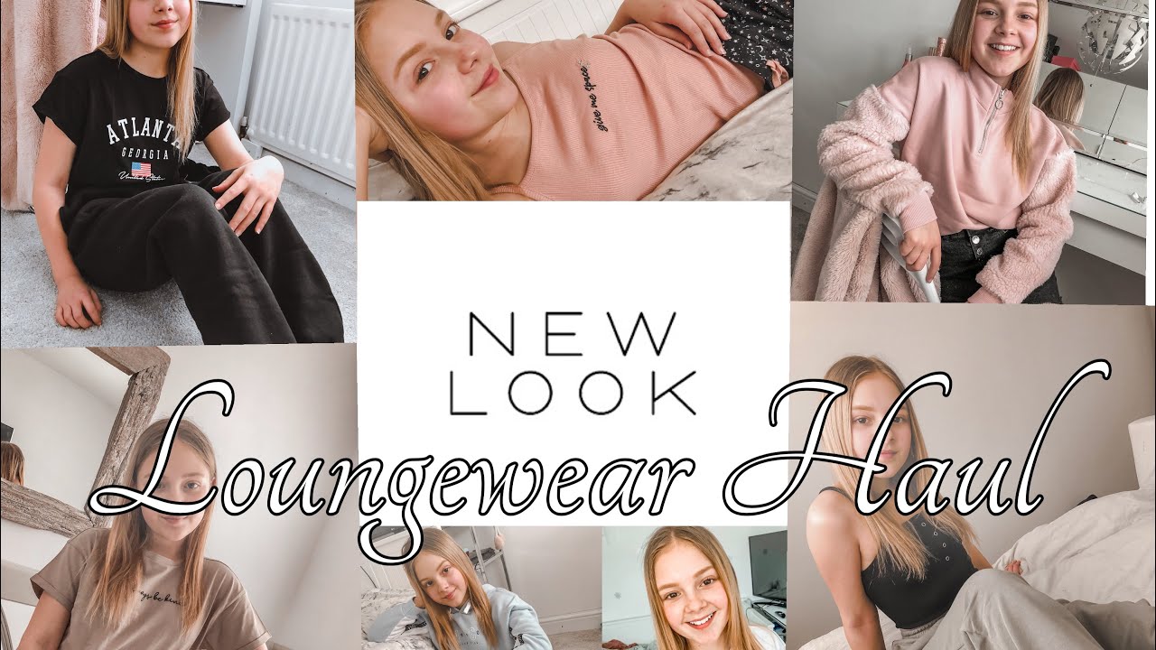 New Look Teen Loungewear Haul Youtube