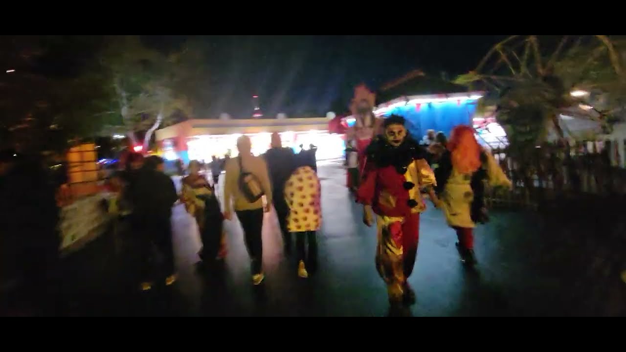 Lost Circus Pt.2 Fright Fest Six Flags Great America 10-7-22 - YouTube