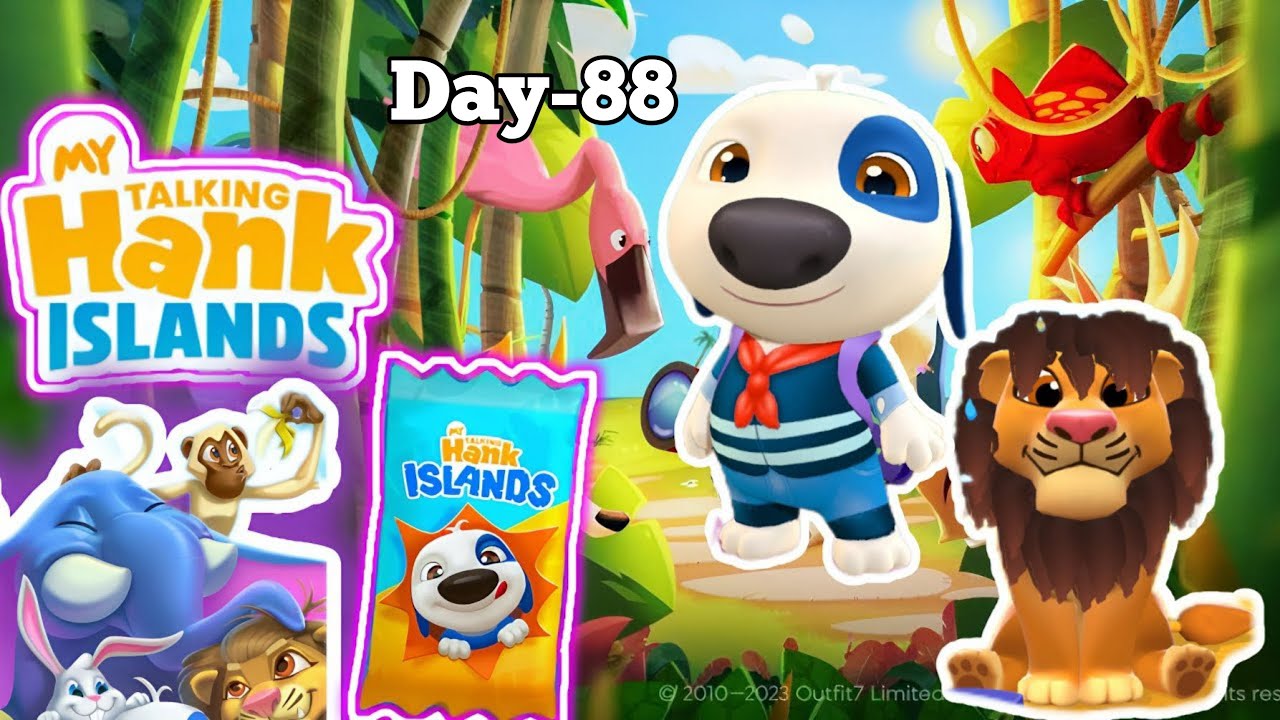 Hank Are Play With Animals - New Update - My Talking Hank: Islands ...