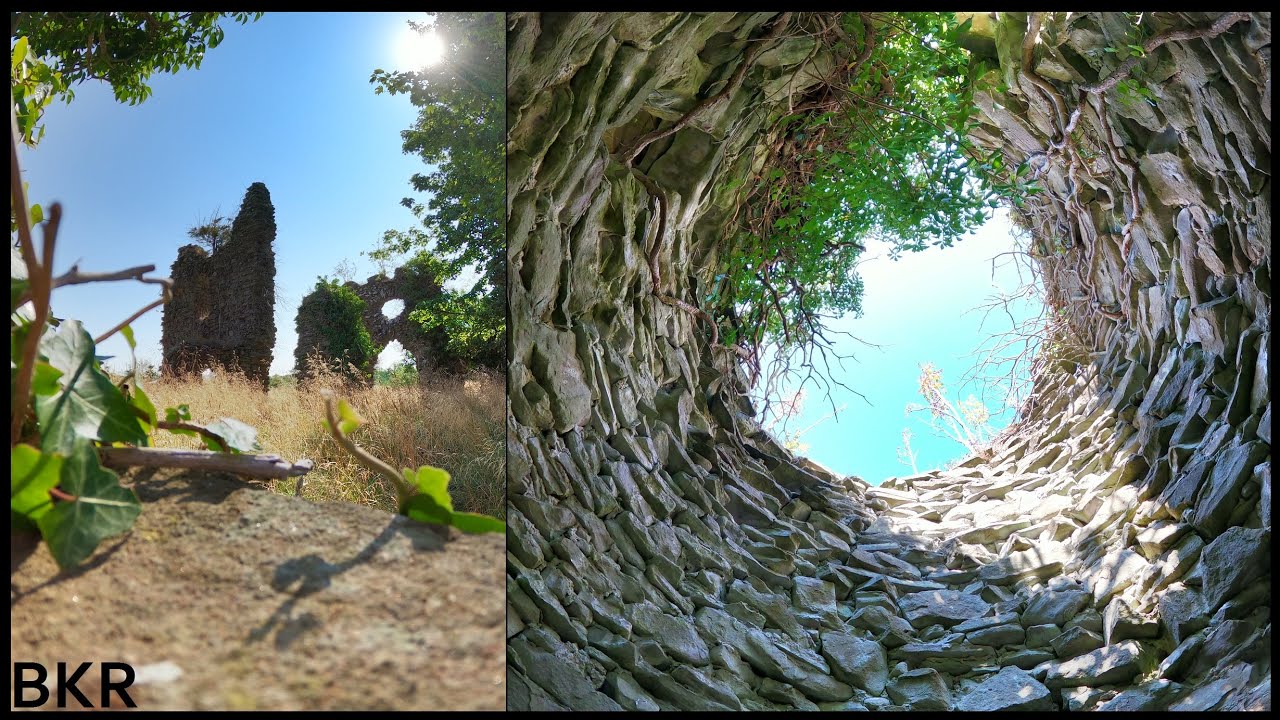 Exploring Abandoned Castle and Tower - PANMURE Scotland - YouTube