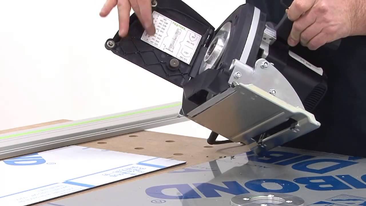 Дисковый фрезер PF 1200 по alucobond Festool - www.tool77.ru - YouTube