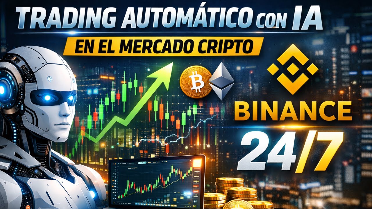 🚀 Trading Automático con IA en el Mercado Cripto | Binance 24/7 - YouTube