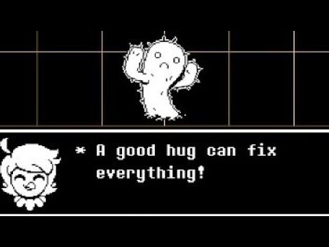 Martlet can hug a cactus in Undertale Yellow BTW. - YouTube