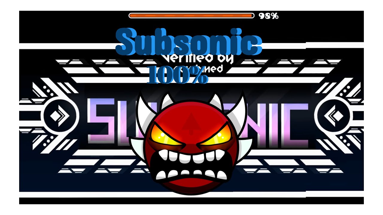 Subsonic 100% Extreme Demon GG (165Hz) - YouTube