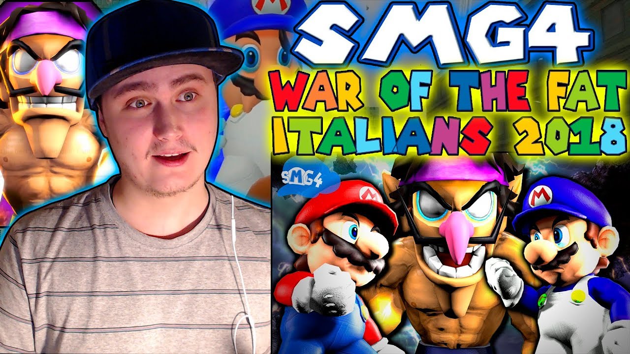 SMG4: War Of The Fat Italians 2018 | Reaction | Super Smash Bros - YouTube