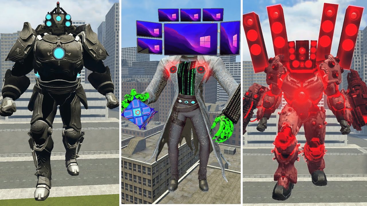 EVOLUTION NEW OF FUTURE SPEAKERMAN TITAN & PCMAN TITAN in skibidi ...