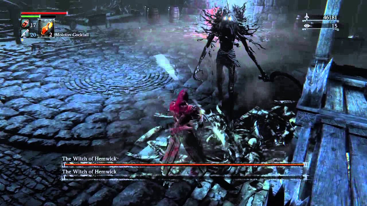 Bloodborne - The Witch of Hemwick - YouTube
