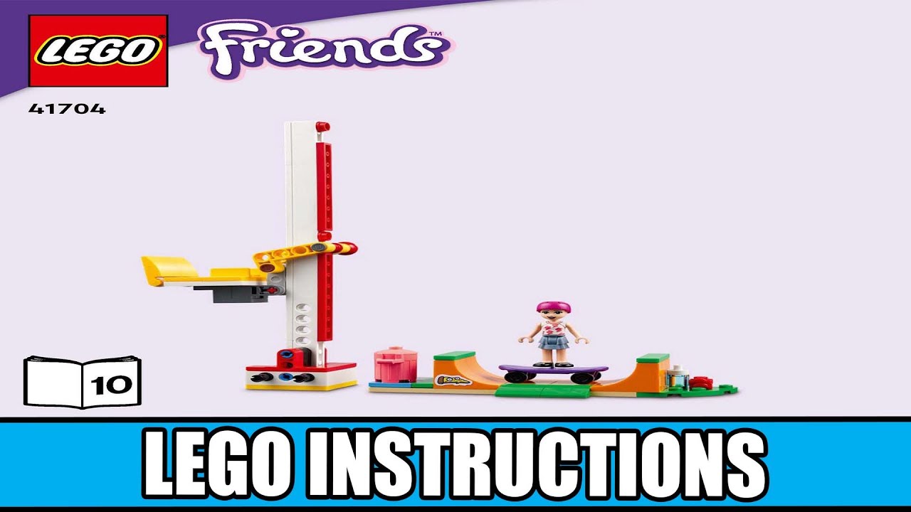 LEGO Instructions | Friends | 41704 | Main Street Building (Book 10 ...