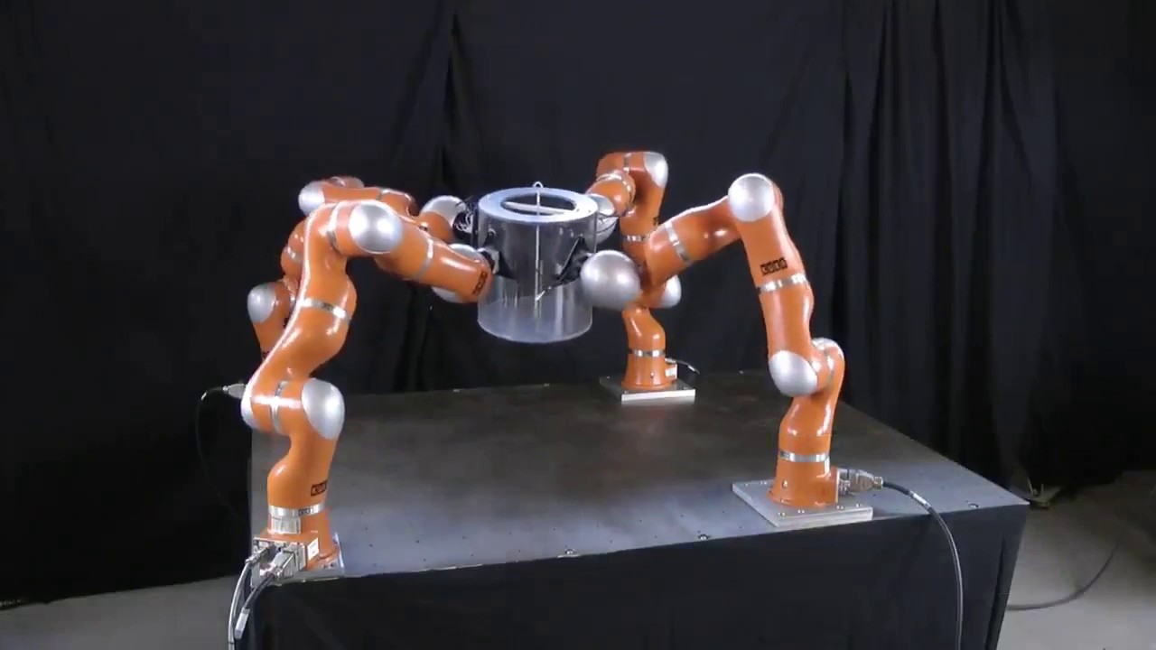 Impedance control of multi-limbed and multi-legged robots - YouTube