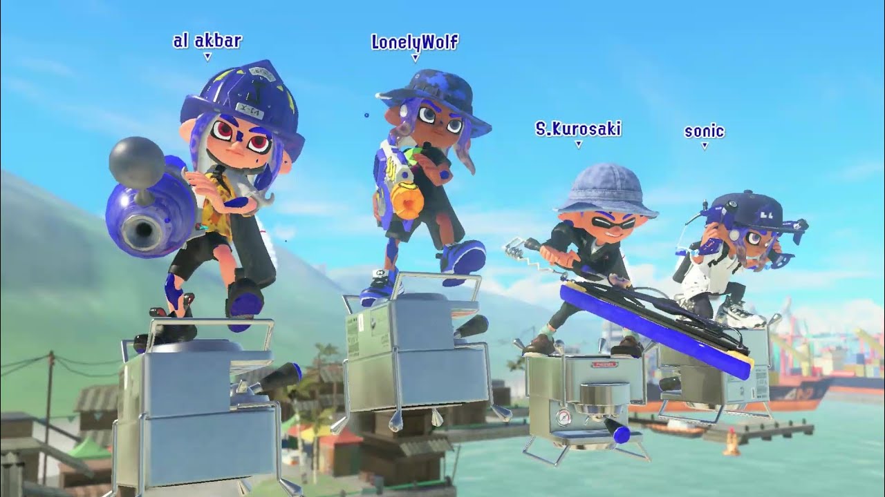 Splatoon 3 Gameplay 111 Tower Control Anarchy Battle On Hagglefish ...