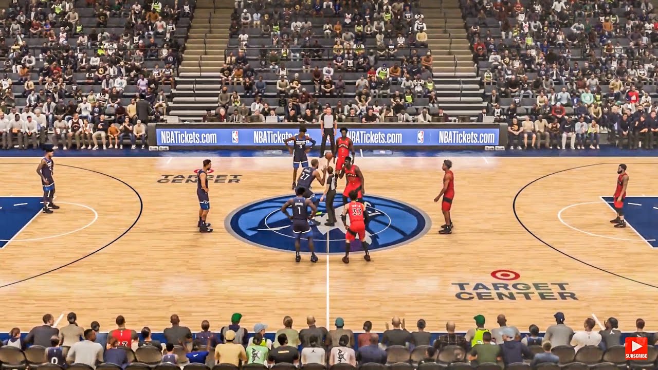 Toronto Raptors vs Minnesota Timberwolves 1/19/2023 NBA 2K23 Gameplay ...