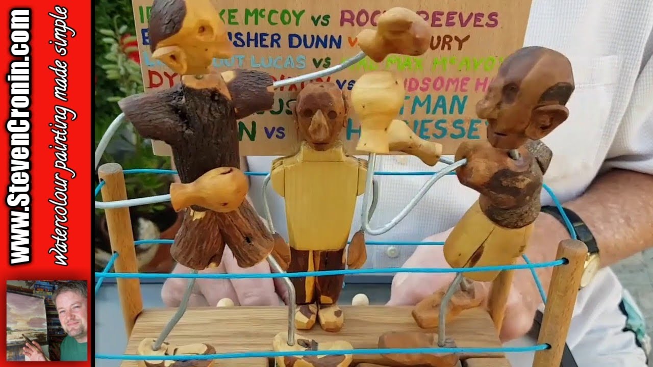 Boxing Automata from Ted's World of Modelling - YouTube