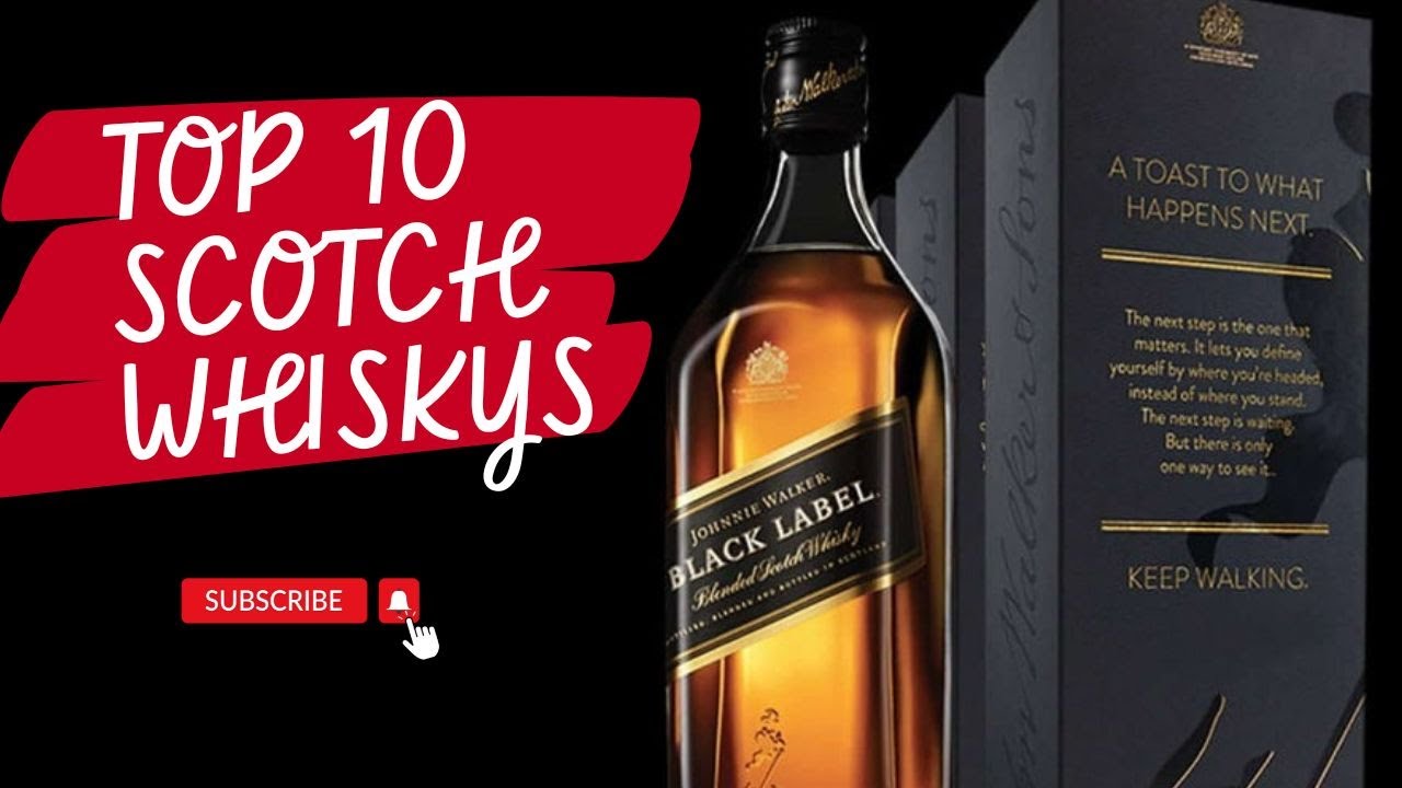 TOP 10 SCOTCH WHISKYS IN INDIA - YouTube