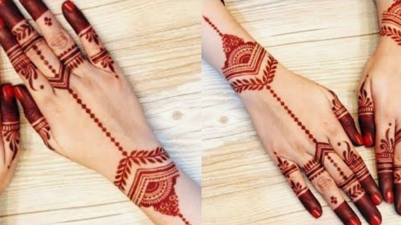 New mehndi design 2022 simple | Mehndi designs | Mehandi ka design ...