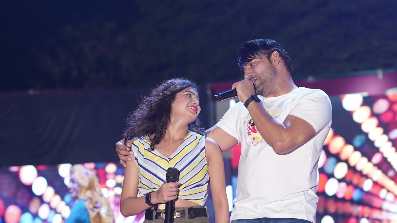Ajay Hooda & Princy live show in rjit college Tekanpur| Pohap vlogs ...