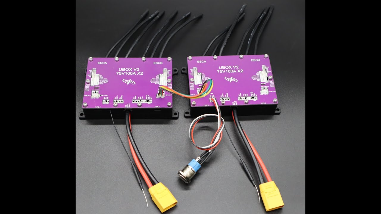 How to setup 4WD with two Ubox V2 | step by step tutorial | Spintend ...