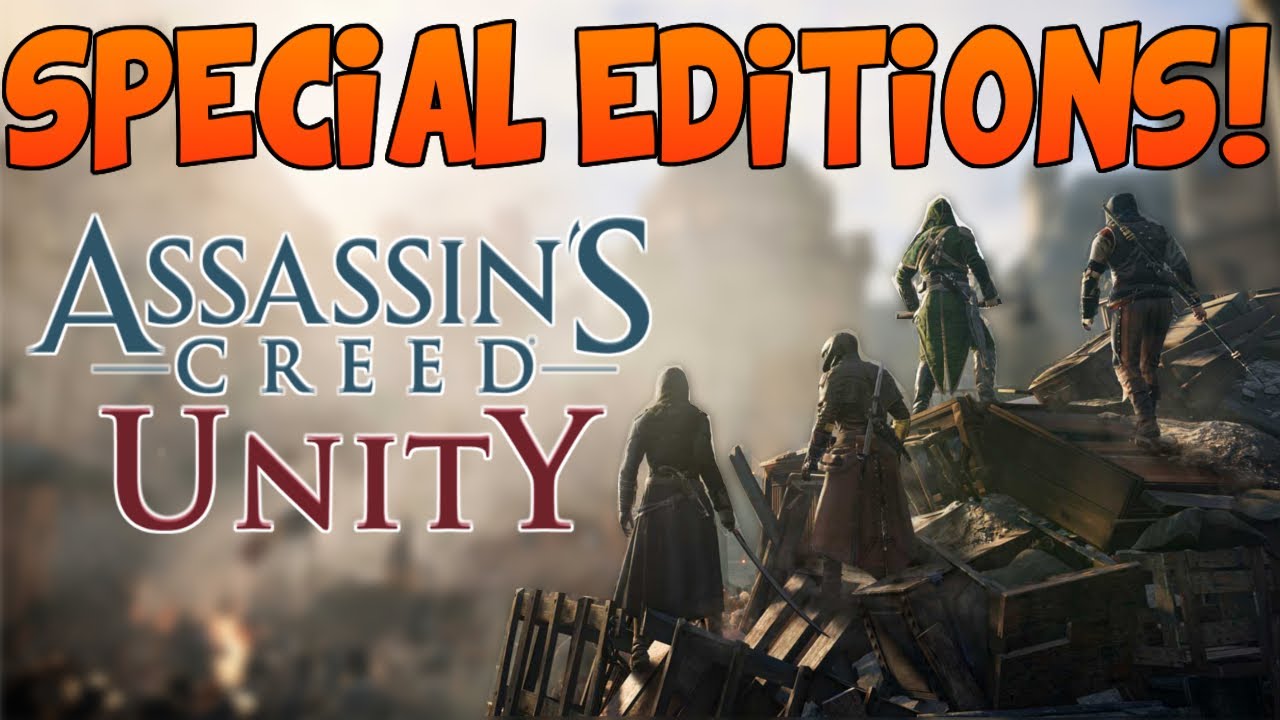 Assassin's Creed Unity "SPECIAL EDITIONS" Guillotine, Bastille & More ...