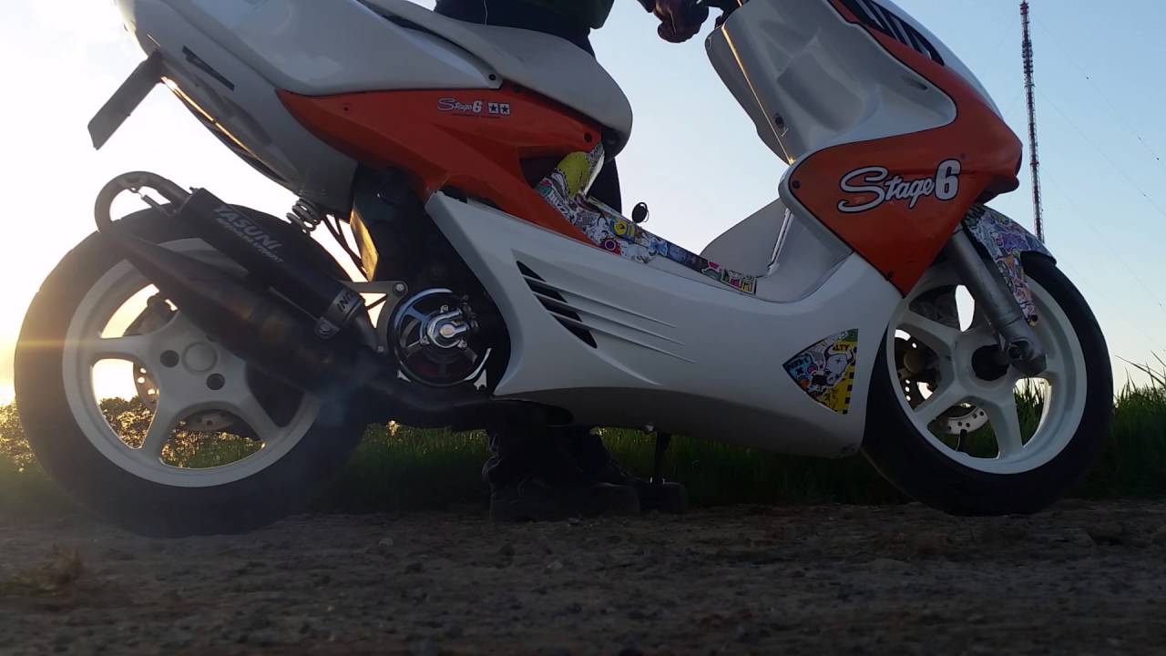 Aerox Soundcheck 70ccm+Innenrotor (White_Orange_StickerbombAerox /Aerox ...