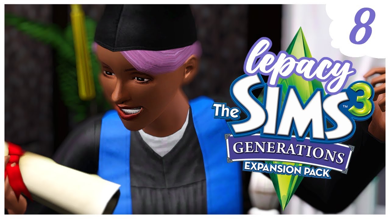 Graduation 🎓👩‍🎓 | Sims 3 Lepacy | EP 8 - YouTube