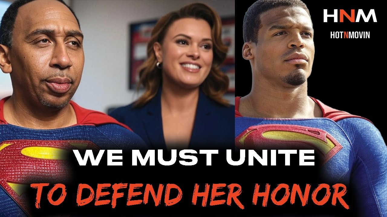 Stephen A Smith And Cam Newton Shamefully Come To Joy Taylor's Defense ...