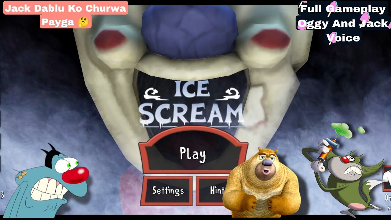 Ice Scream 1 Full Gameplay Oggy And Jack Voice Hindi Pummy Gaming - YouTube