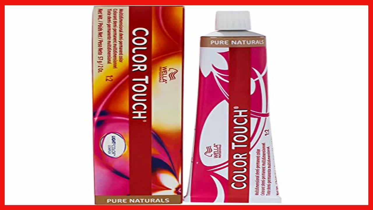 Wella Color Touch 5/0 (Light Brown/Natural) 2oz - YouTube