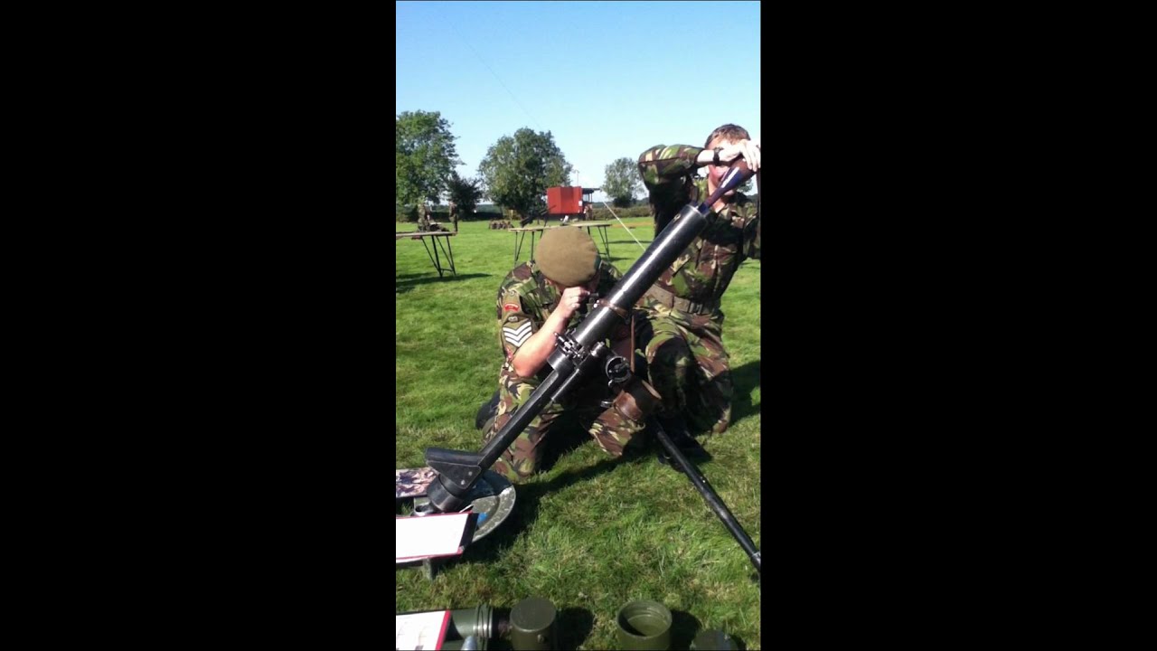 80 MM Mortar - YouTube