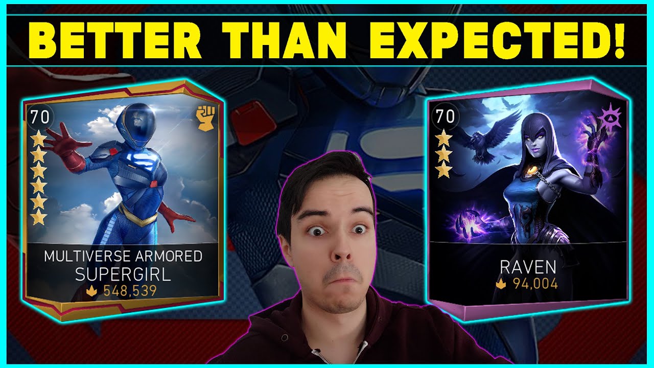 Raven Multiverse Team Does Better Than Expected Injustice 2 Mobile ...