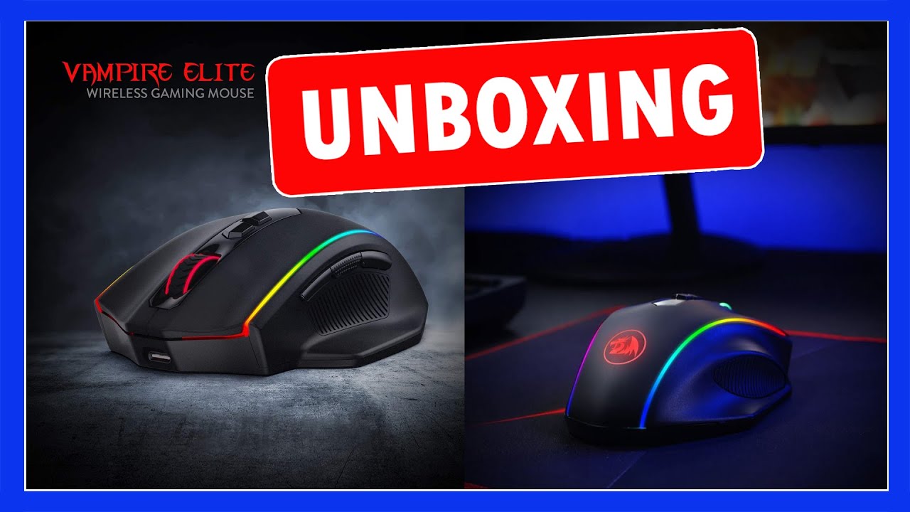 Redragon Vampire Elite M686 RGB MOUSE GAMER CALIDAD PRECIO - YouTube