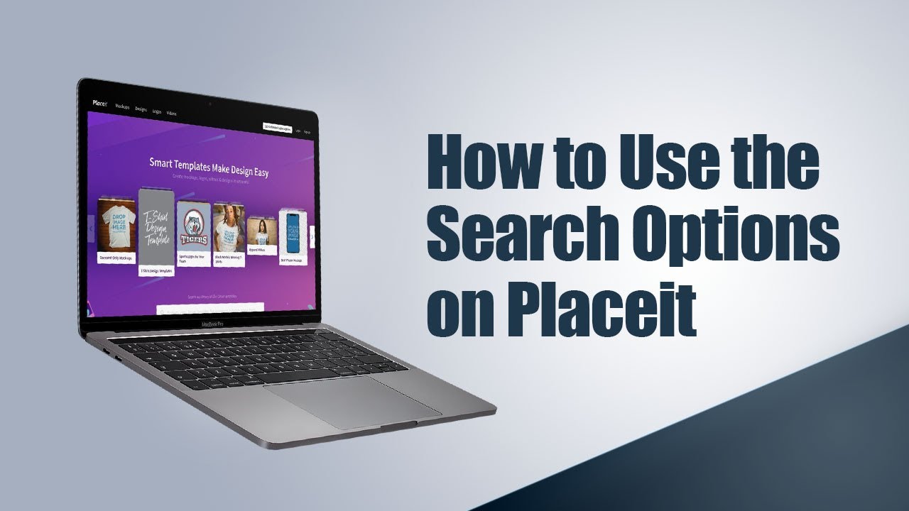 How to Use the Different Search Options on Placeit - YouTube
