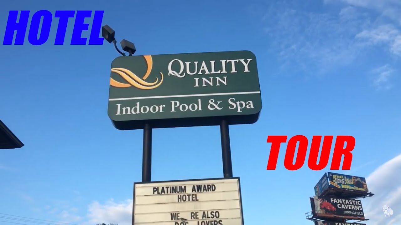 Full Hotel Tour | Quality Inn West | Branson, MO. | Vulpix4025 - YouTube