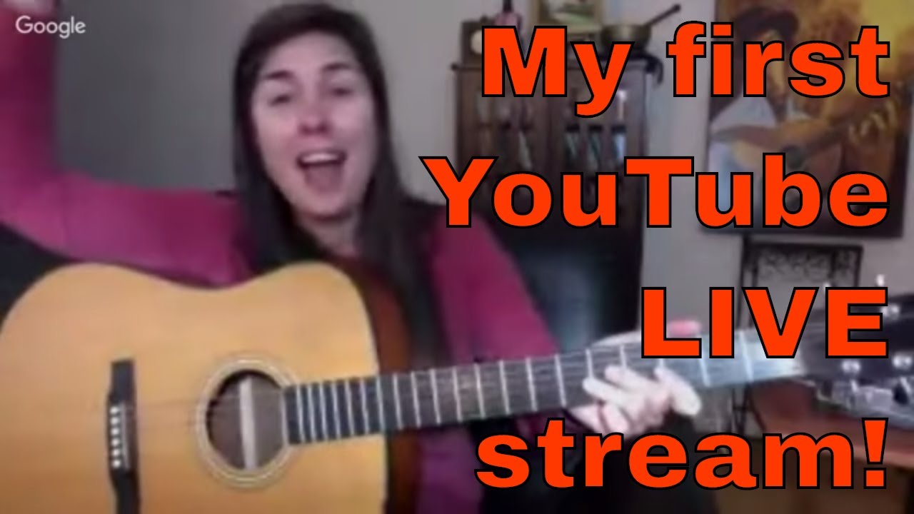 My first YouTube LIVE stream - Edie Murphy performs live on YouTube ...