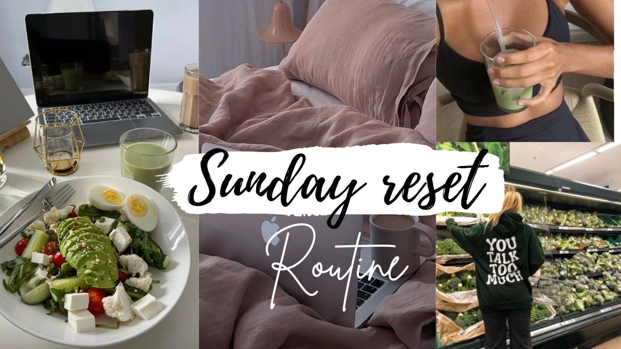 Sunday reset routine ~Morning Routine🥦, cooking, shopping,productive # ...
