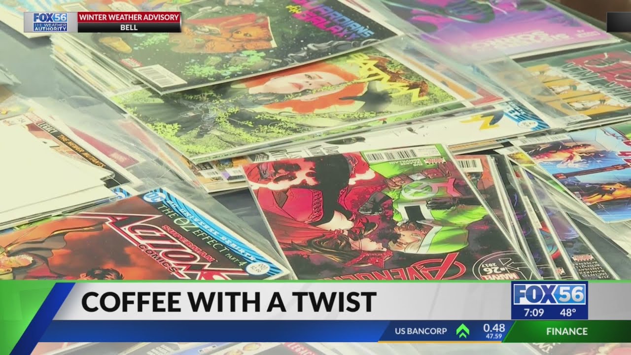 A 'Chaotic Good' cafe opens its doors in Lexington - YouTube