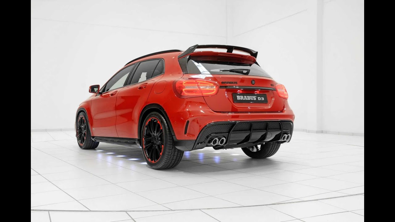 Mercedes-Benz GLA with AMG Sports Package modified by Brabus - YouTube