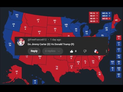 Donald Trump vs. Jimmy Carter | US Election Scenario - YouTube
