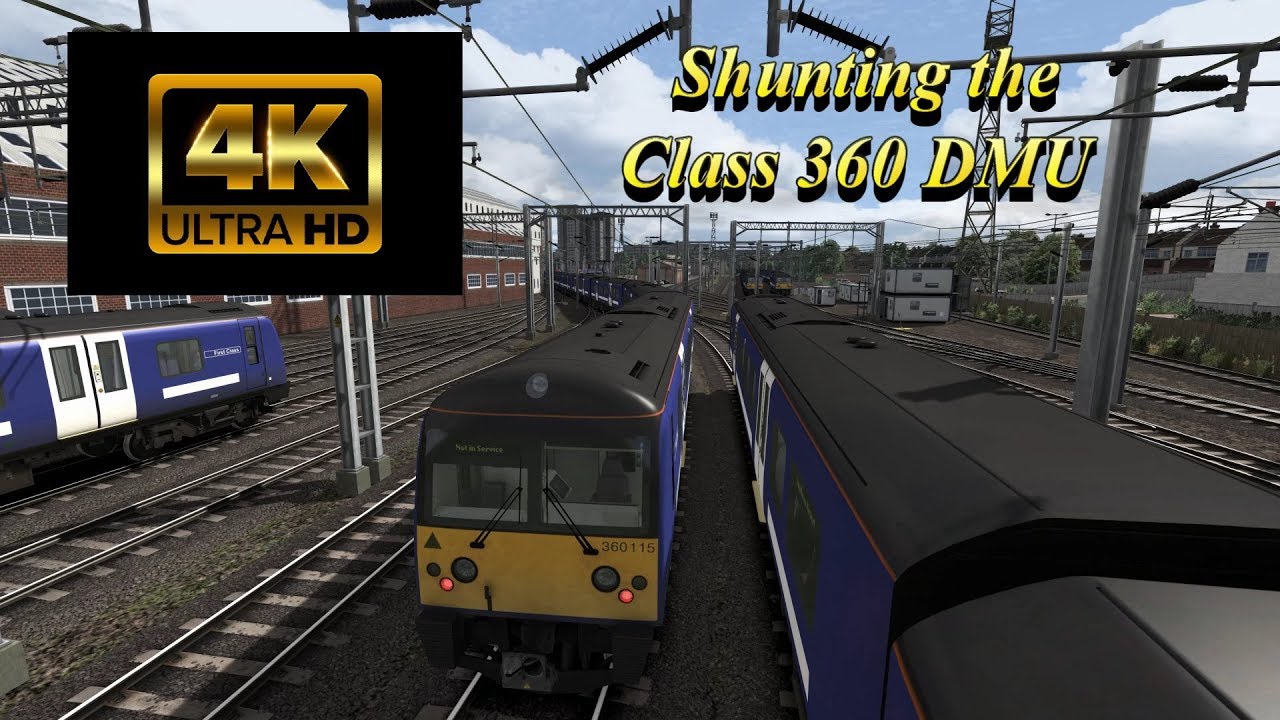 Train Simulator 2018 - Shunting the Class 360 DMU 4K UHD - YouTube