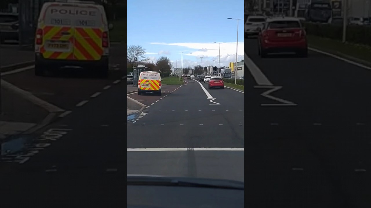 Police on Calder Road Edinburgh Scotland UK - YouTube