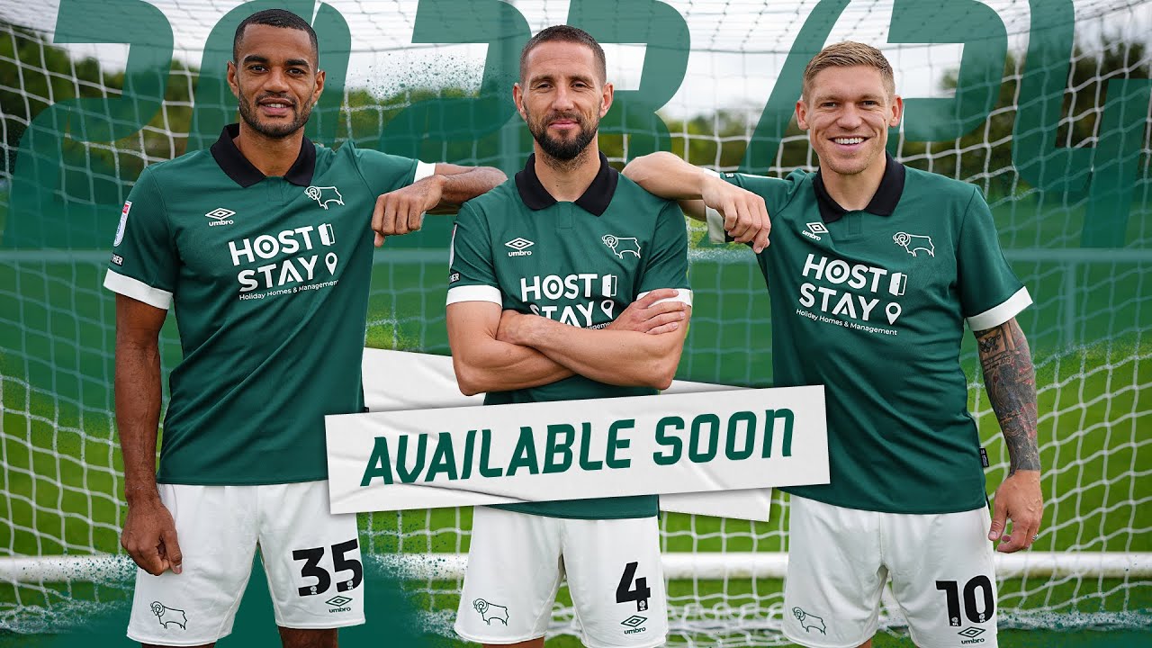 2023/24 DERBY COUNTY THIRD KIT REVEALED! - YouTube