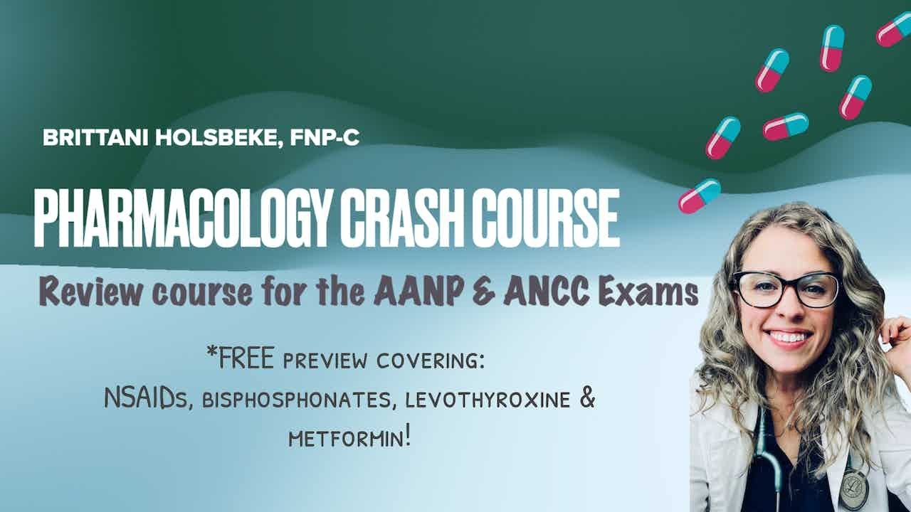 Pharmacology Crash Course for the Nurse Practitioner Boards Exam - YouTube