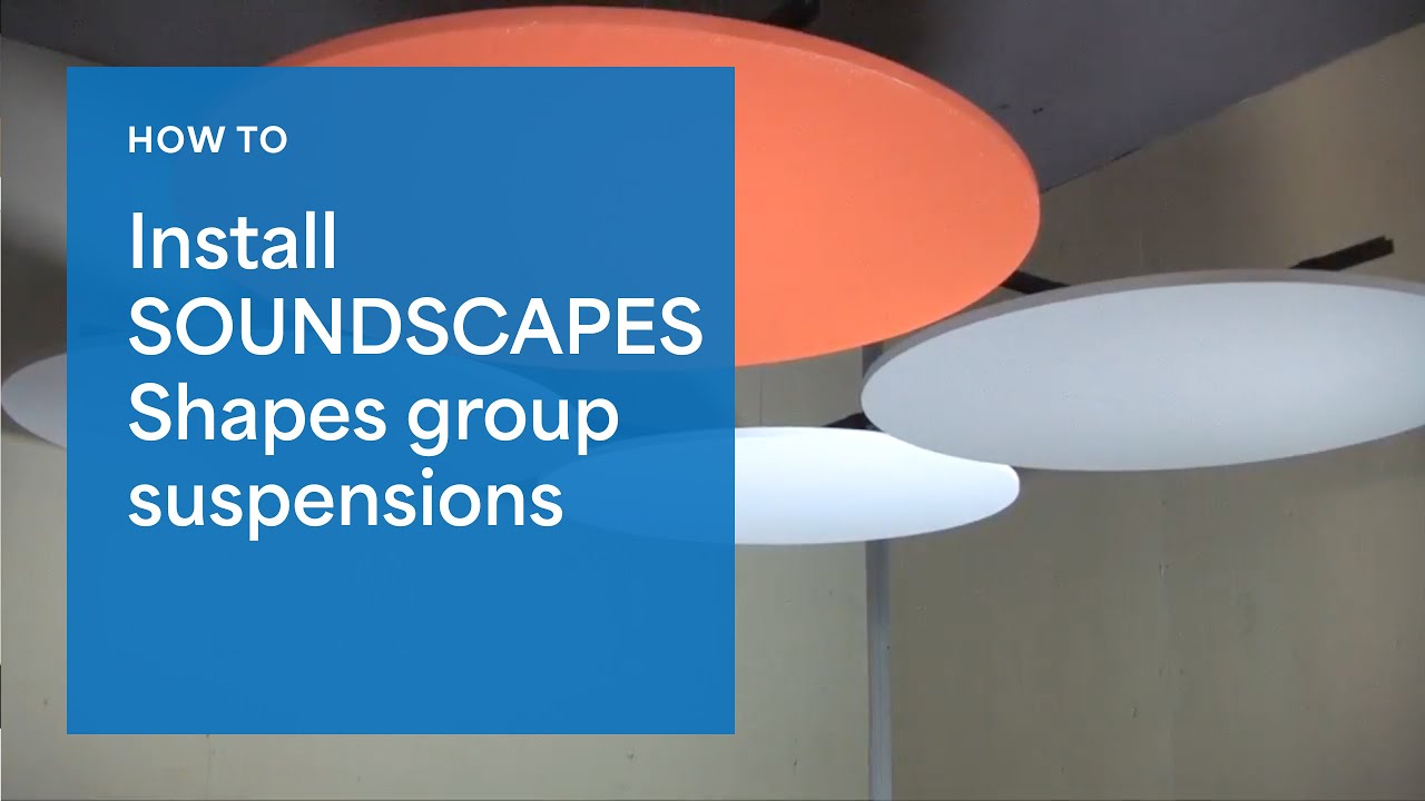 SOUNDSCAPES Shapes Group Suspension Installation | Kanopi by Armstrong ...