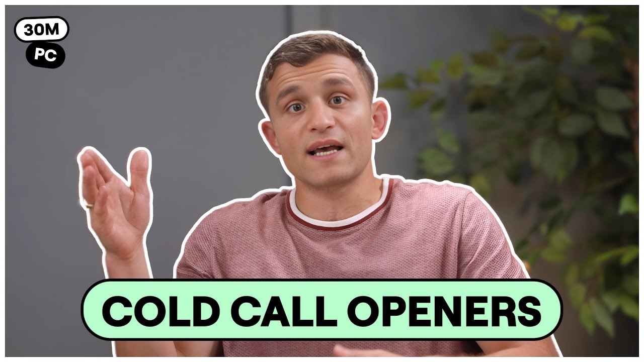 The Best Way To Open a Cold Call - YouTube