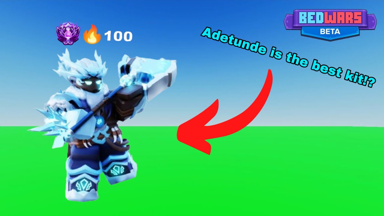 Adetunde is the best Roblox Bedwars kit?! - YouTube