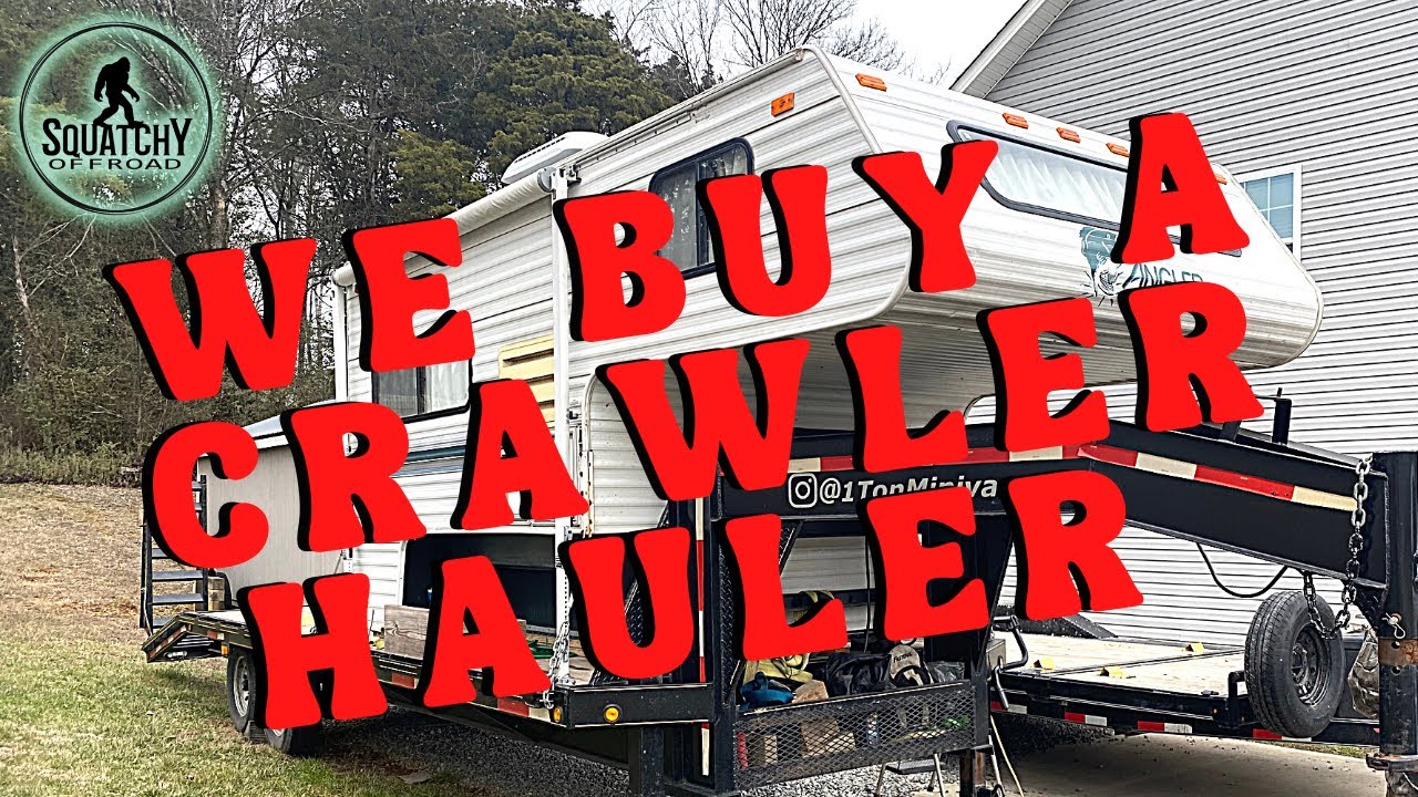 OUR TRIP LEADS US TO A CRAWLER HAULER - YouTube