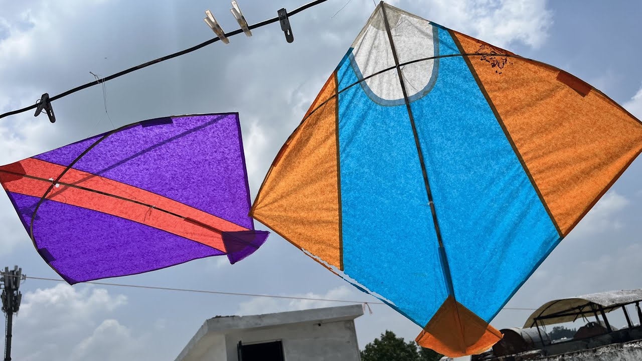 Looting 2 kites on rooftop | Kite flying | Kite cutting - YouTube